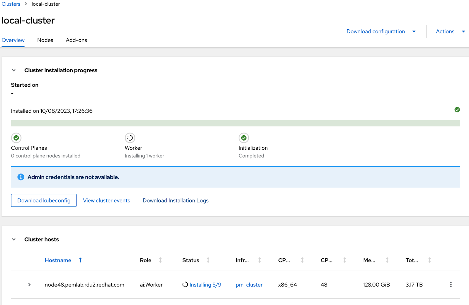 Multicluster Engine and Assisted Installer Integration: Deploy and ...